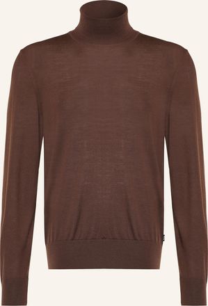 HUGO BOSS Rollkragenpullover Musso braun