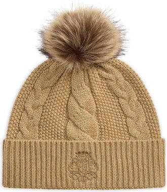 Lauren Ralph Lauren M&uuml;tze LAUREN RALPH LAUREN 454P23548001 Hellbraun