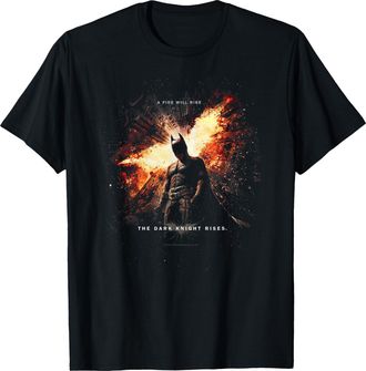 DC Comics Batman Dark Knight Rises Fire Will Rise T-Shirt