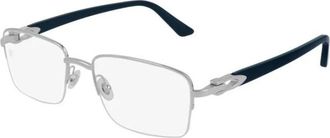 Cartier Silber Rahmen Brille Ct0288O 008 - - Accessories - unisex - Grau - 57 MM