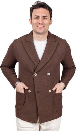 Bob Homme, Vestes, Brun, Taille: M Rey Blazer