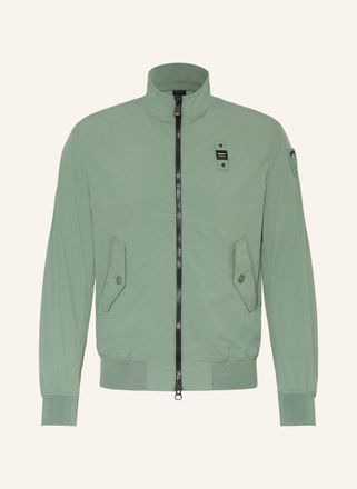 Blauer Blouson Alwin gruen
