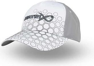 Fox Matrix Hex Print Cap (Blanc), gris, taille unique