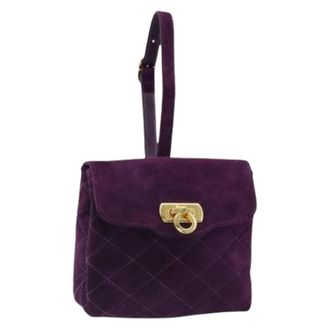 Ferragamo Pre-owned Mini Bag - - Pre-owned - Damen - Lila - ONE SIZE