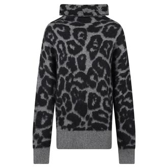 Stella McCartney Femme, Pulls, Noir, Taille: 40 FR Pull &agrave; Col Roul&eacute;