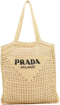 Prada Damen, Pre-Owned, Beige, ONE SIZEGr&ouml;&szlig;e