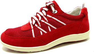 Jana Softline Damen 8-8-23660-24 Sneaker, Rot (Red 500), 36 EU Weit