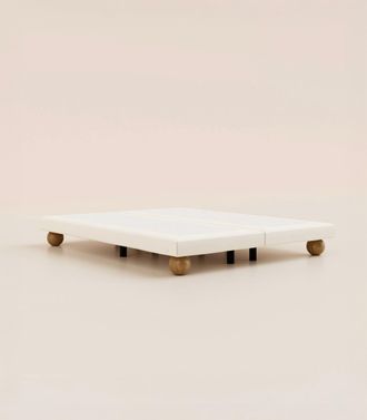Tediber Sommier boxspring Grand Ours 140x200 cm - Beige Ivoire - Tediber