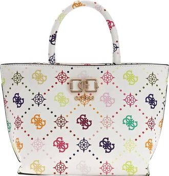 Guess Femme, Sacs, Multicolore, Taille: ONE Size Emelie Logo Top Zip