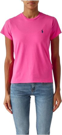 Polo Ralph Lauren Femme, Tops, Rose, Taille: 36 FR T-Shirt MC