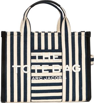 Marc Jacobs Femme, Sacs, Multicolore, Taille: ONE Size Medium Stripe Canvas Tote