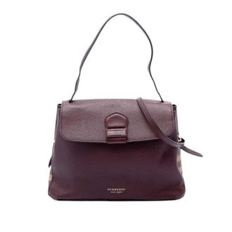 Burberry Pre-owned Camberley Satchel - Femme - Pre-owned - Rouge - Taille: ONE Size