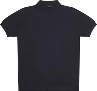 AT.P. CO Homme, Tops, Bleu, Taille: XL Polo en maille de coton