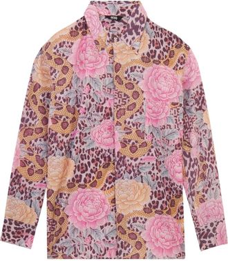 GCDS Gcds, Herren, Shirts, Rosa, XLGr&ouml;&szlig;e