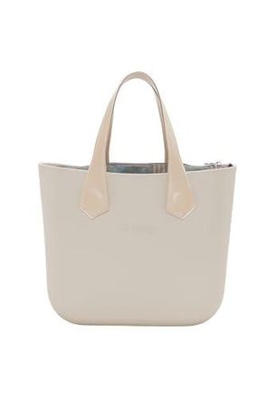 O bag Sac &agrave; main mini en Compos&eacute; thermoplastique, sable (29 X 31 X 12 cm)