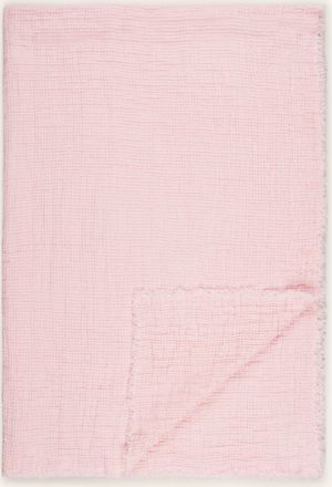 Zoeppritz Leinen-Plaid Honeybee rosa