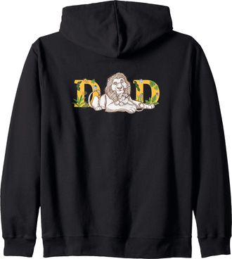Disney The Lion King Dad Fathers Day Mufasa & Simba Sketch Kapuzenjacke