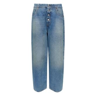 Maison Margiela Femme, Jeans, Bleu, Taille: W28 Loose-fit Jeans