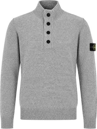 Stone Island Rollkragenpullover - Grau