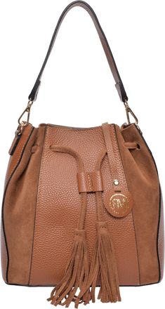Roberta M Braun Rindsledertasche