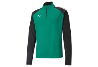 Puma Langarmshirt Puma Herren Langarmshirt teamLIGA 1/4 Zip Top 657236