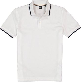 HUGO BOSS Herren Polo-Shirt weiß