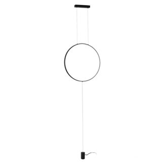 Luce-Ambiente-Design Floor lamp with LED Suspension Portal in Black Metal 20w with CCT Function