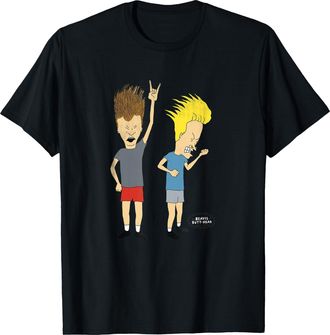 Beavis And Butt-Head Rock N Roll Portrait T-Shirt