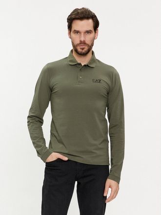 Emporio Armani Poloshirt 8NPF05 PJM5Z 1846 Gr&uuml;n Regular Fit