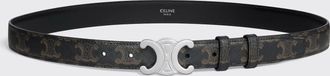 Celine Triomphe Belt - Black