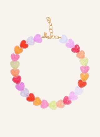 Crystal Haze Crystal Haze Halskette Jelly Heart By Glambou gold