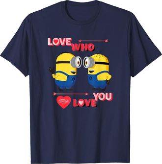 MINIONS Minions Love Who You Love T-Shirt