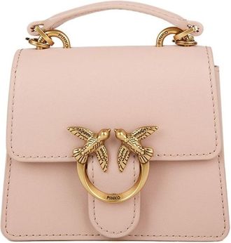 Pinko Handtasche Love One Top Handle Micro Light Vitello Seta