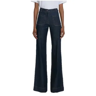 Victoria Beckham Damen, Jeans, Blau, W28Gr&ouml;&szlig;e