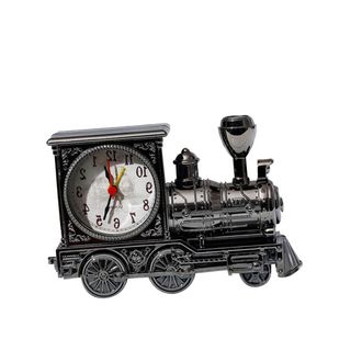 BESPORTBLE Kreativer Lokomotive Wecker Eisenbahn Modell Lustige Desktop Uhr für Schlafzimmer Wohnzimmer Geschenk Eisenbahnliebhaber Leichtes Abs Material