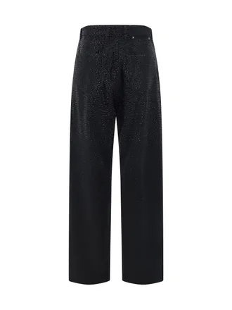 Golden Goose Womens Kim Pants Black Cotton Jean