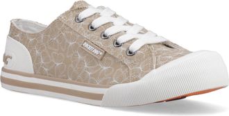 Rocket Dog Jazzin Mariposa Textil Damen Sneakers in Beige