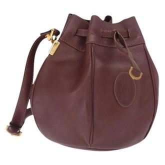 Cartier Sac Seau Pre-owned - Femme - Pre-owned - Rouge - Taille: ONE Size