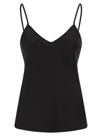 Max Mara Msecomma - Caraco fluide en satin &agrave; fines bretelles