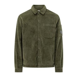 C.P. Company C.p. Company - Surchemise matelass&eacute;e - Homme - Vestes - Vert - Taille: L