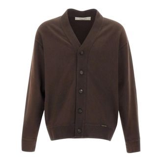 Golden Goose Cardigan Romeo - Homme - Pulls - Brun - Taille: L
