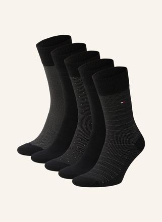 Tommy Hilfiger 5er-Pack Socken Mit Geschenkbox schwarz