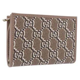 Gucci Pre-owned Vintage GG Canvas Geldb&ouml;rse - - Pre-owned - Damen - Beige - ONE SIZE