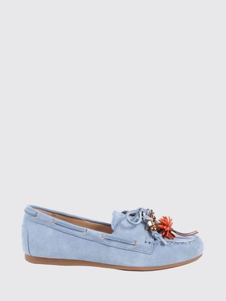Michael Kors Mocassin Femme couleur Bleu Azur