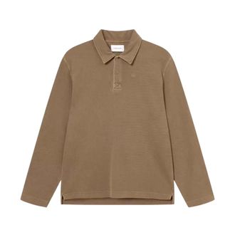 Wood Wood WWThiago Poloshirt - - Tops - Herren - Beige - L