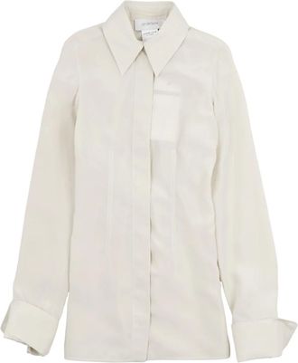 Max Mara Femme, Blouses et Chemises, Blanc, Taille: 30 FR Teoria12 Shirt