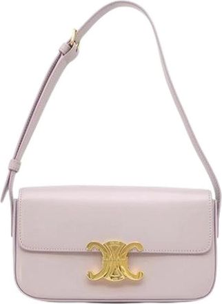 Celine Pre-owned Vintage Shoulder Bag - Femme - Pre-owned - Violet - Taille: ONE Size