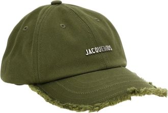 Jacquemus Homme, Accessoires, Vert, Taille: 58 CM Casquette Artichaut