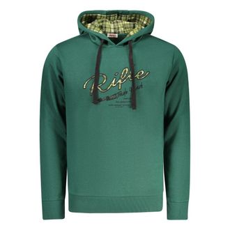 Rifle Verde Baumwoll Herren Hoodie