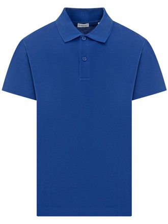Burberry polo en coton - Bleu